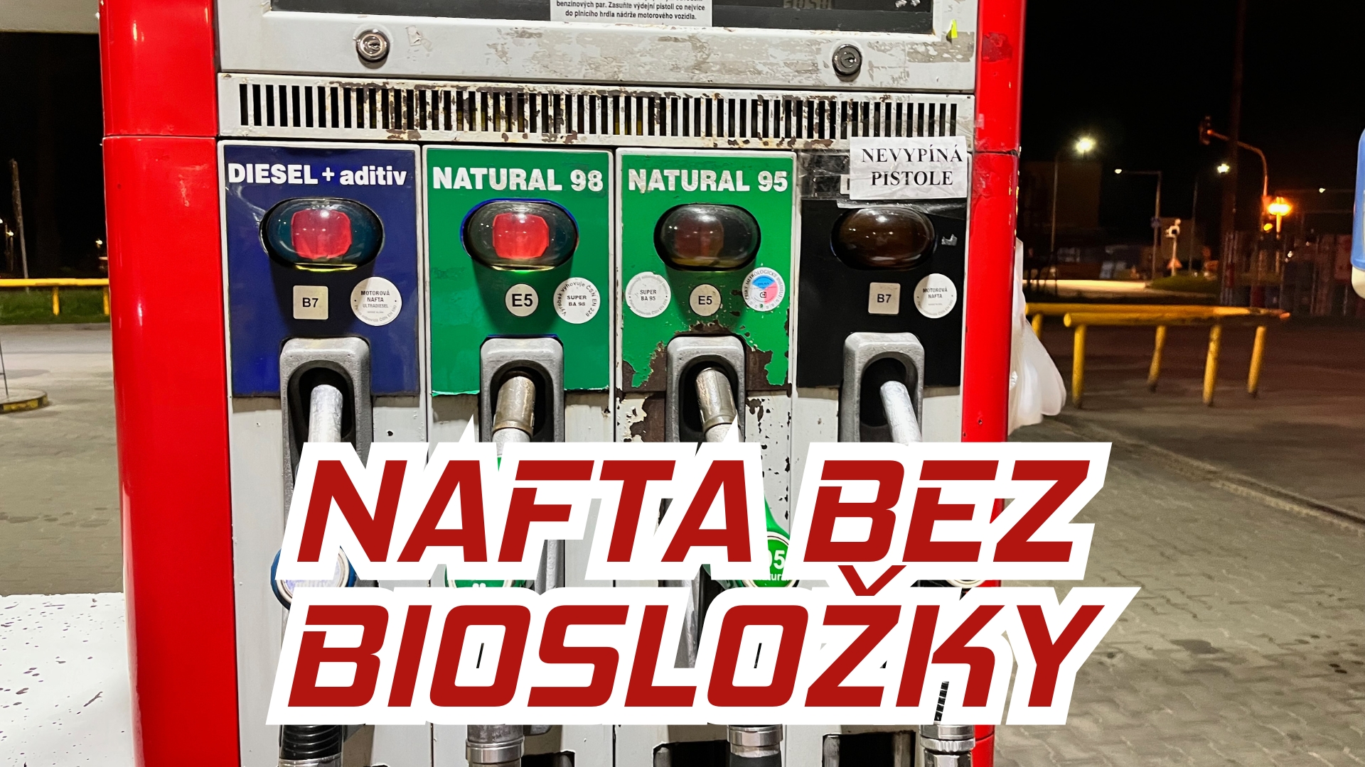 Nafta bez biosložky: Kde ji koupit v České republice? - AutoGear.cz